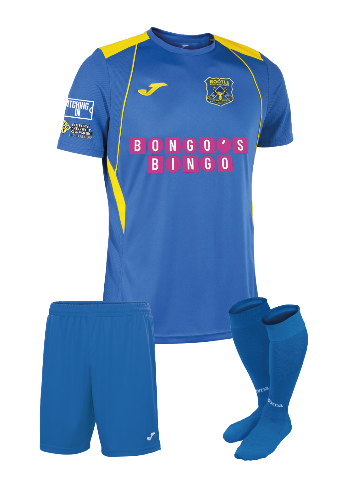 BOOTLE FC – FULL ADULT HOME STRIP (SEASON 23-24) – VC Sports.co.uk